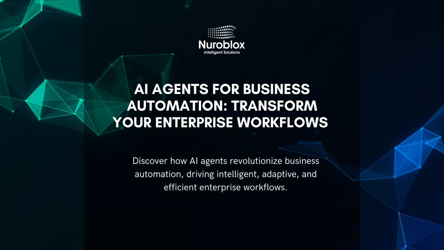 AI Agents for Business Automation | Transform Workflows